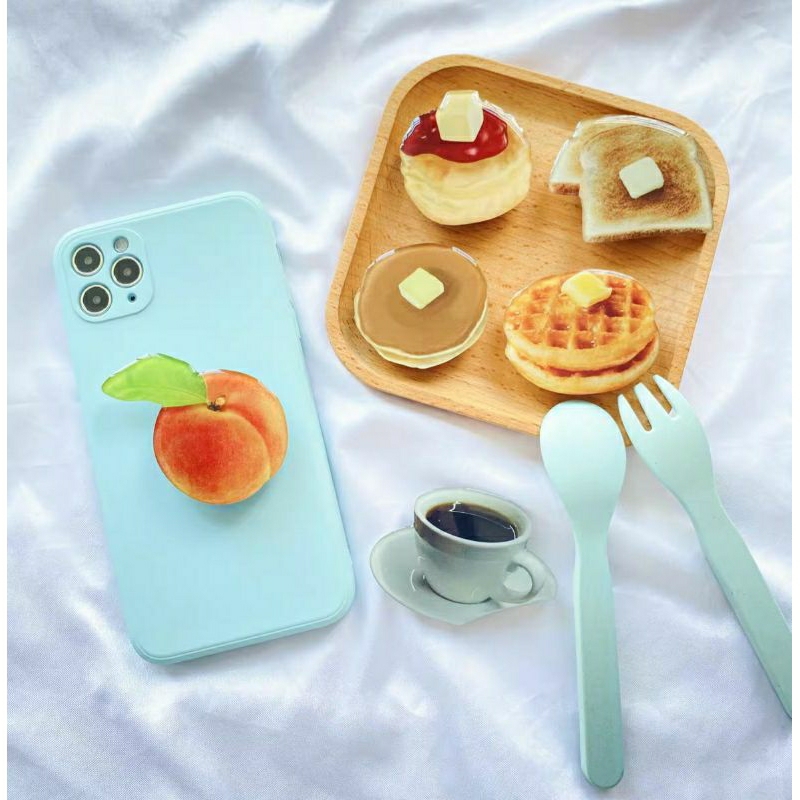 Breakfast Set Popsocket Griptok Holder iring ขาตั้งมือถือ ที่ตั้งมือถือ ไอริง | Shopee Thailand