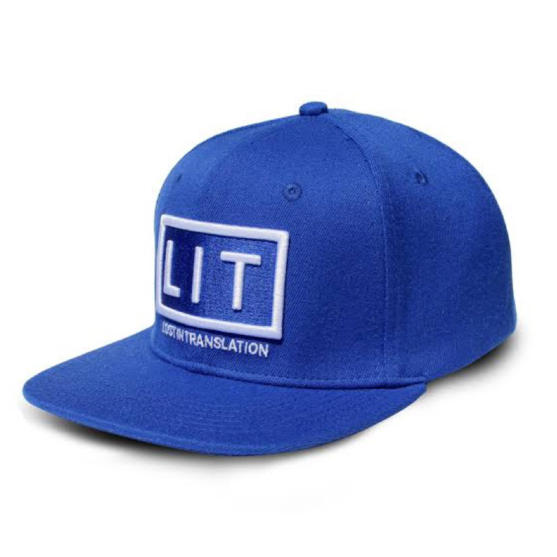 หมวก LIT Farms Blue & White LIT 110 Flex Hat แท้!! มีจำนวนจำกัด ...