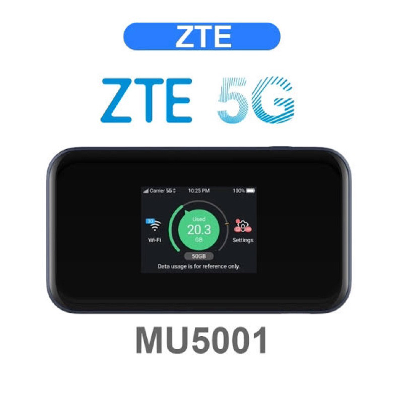 (preorder) ZTE 5G Mobile Wifi MU5001/5002 MU5120 5g router ใส่ ซิม | Shopee Thailand