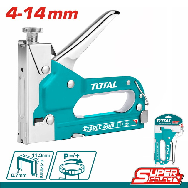 TOTAL แม็กยิงบอร์ด รุ่น THT311425 (Staple gun 4-14mm) | Shopee Thailand