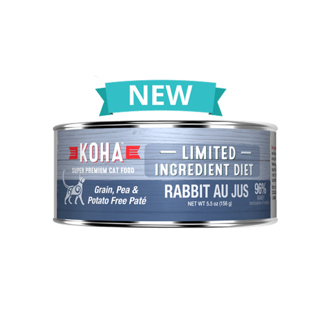 6-24 กระป๋อง อาหารเปียกสุดพรีเมี่ยม KOHA Limited Ingredient Diet Rabbit ...