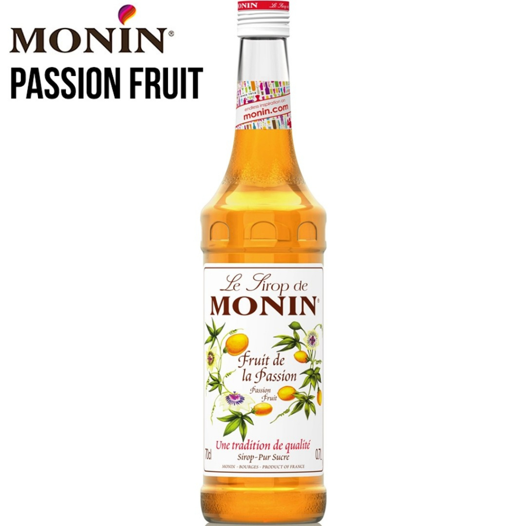 (BHC) น้ำเชื่อม MONIN กลิ่น “Passion Fruit” ไซรัปโมนิน ไซรัปเสาวรส ...