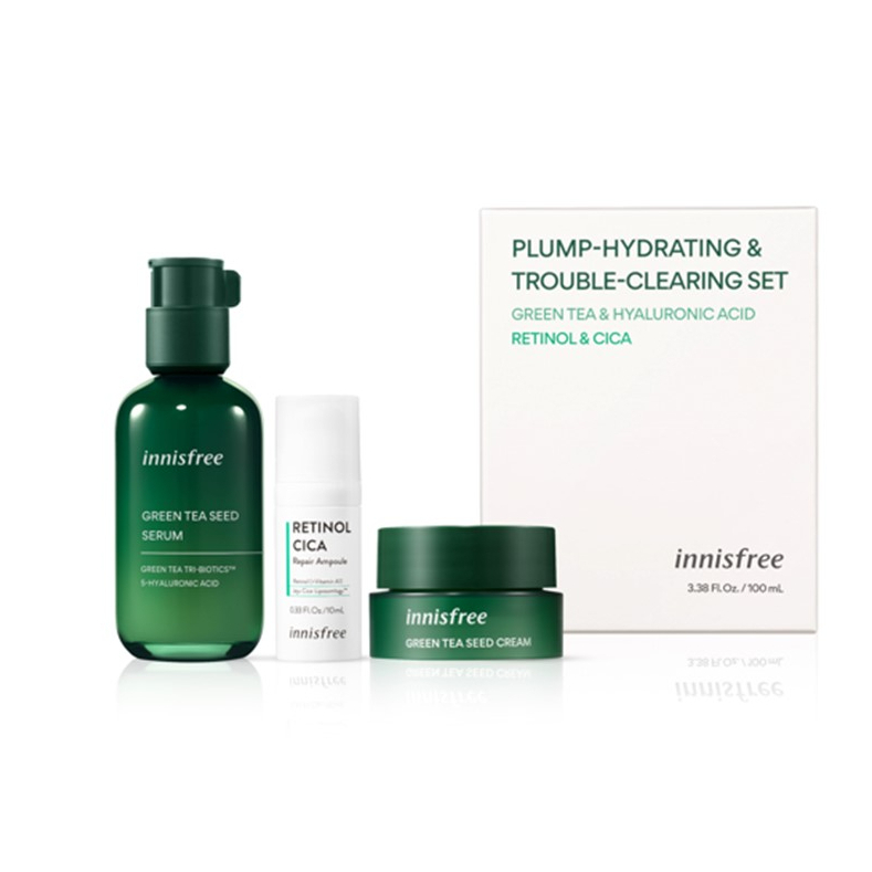 Innisfree Green Tea Seed Serum Special Set | Shopee Thailand