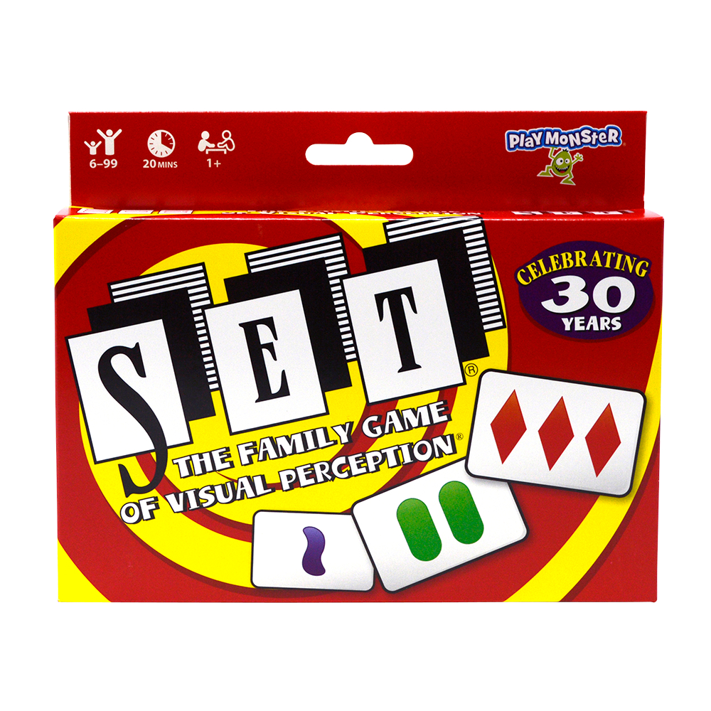 SET: The Family Game of Visual Perception [BoardGame] | Shopee Thailand