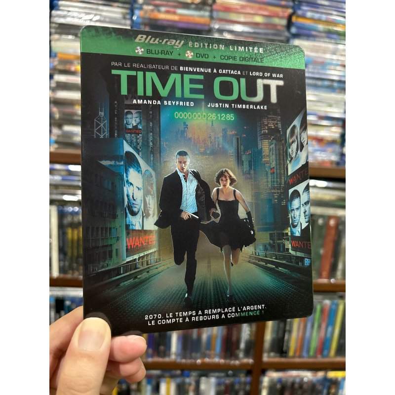 ( Steelbook ) In Time : Blu-ray แท้ / มีเสียงไทย บรรยายไทย | Shopee ...