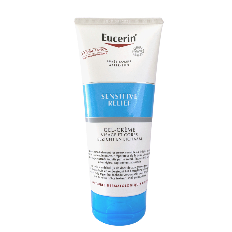 Eucerin After Sun Gel Crème Sensitive Relief ยูเซอรีน อาฟเตอร์ซัน เซนซิ ...