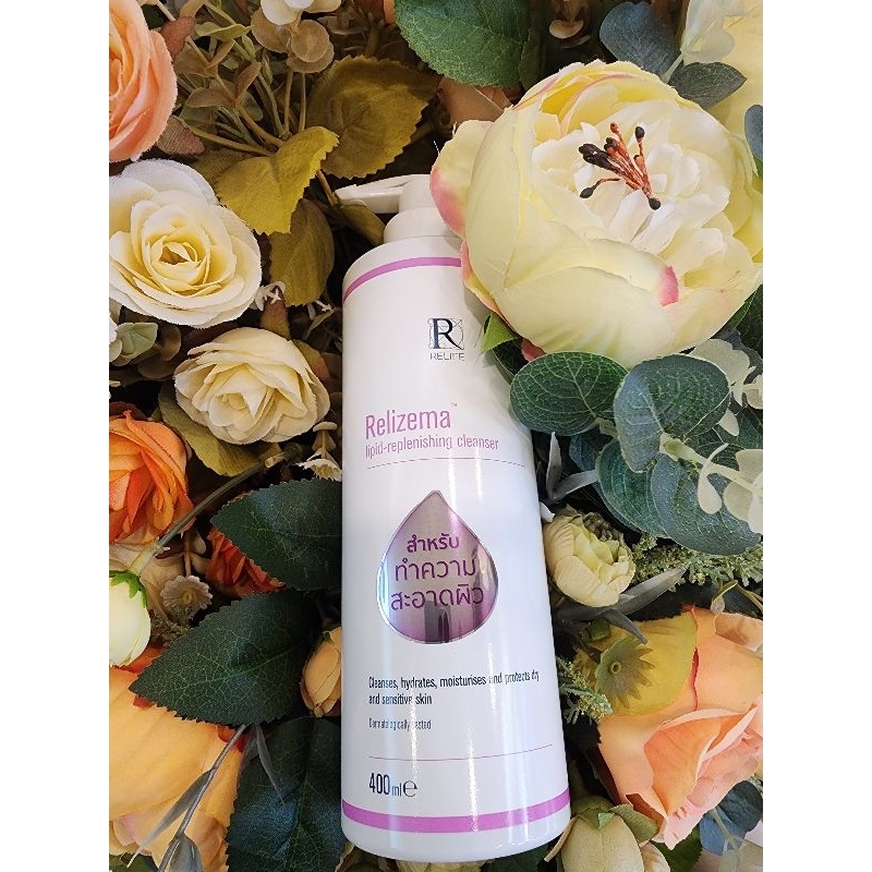 ลด50% Relizema Lipid Replenishing Cleaser 400ml. ของแท้ ขนาดจริง ...
