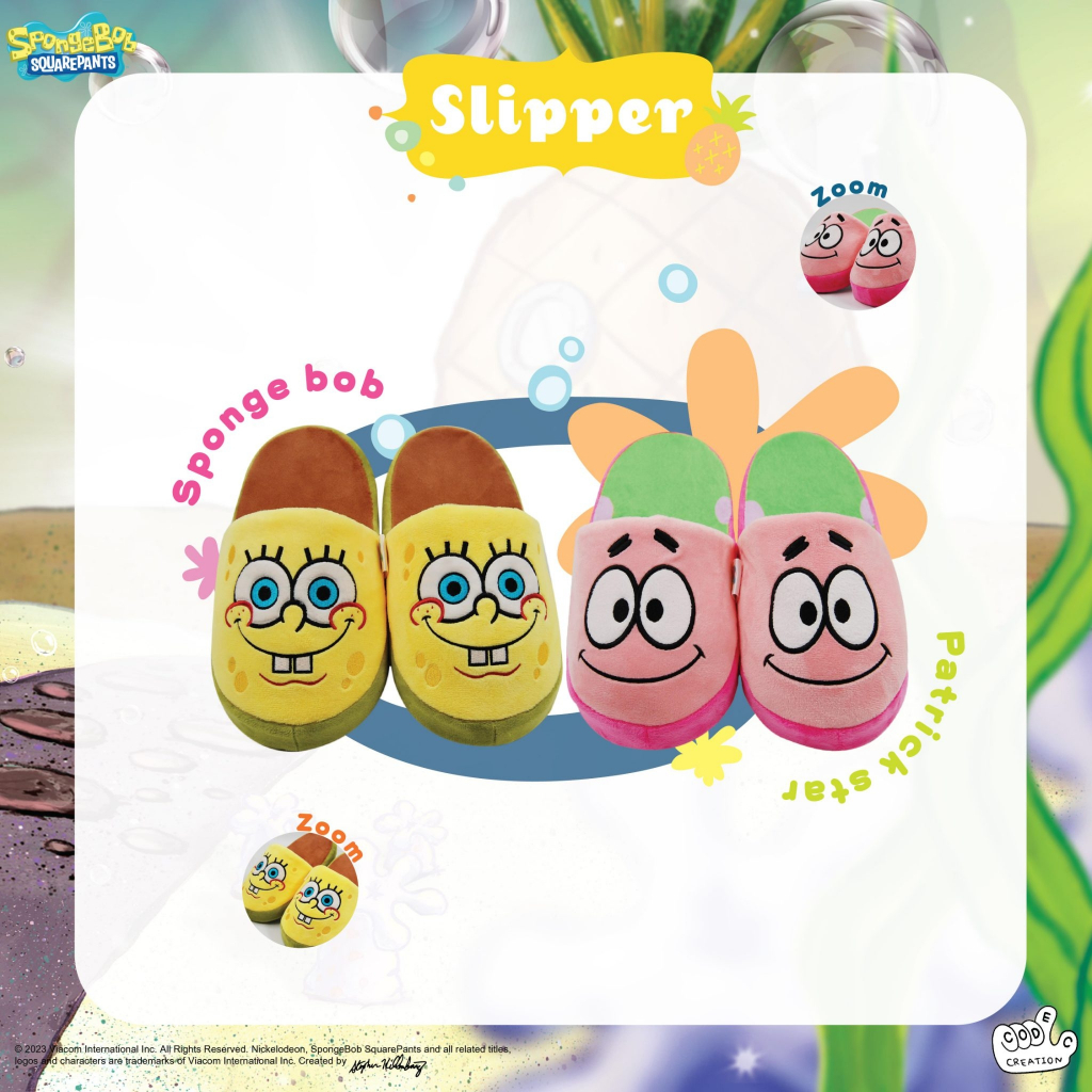 SpongeBob SquarePants Slipper | Shopee Thailand