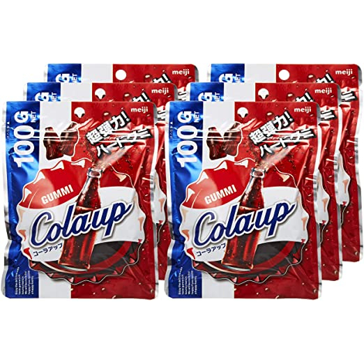 Meiji Cola Up Gummy 100 กรัม X 6 ถุง ส่งตรงจากญี่ปุ่น | Shopee Thailand