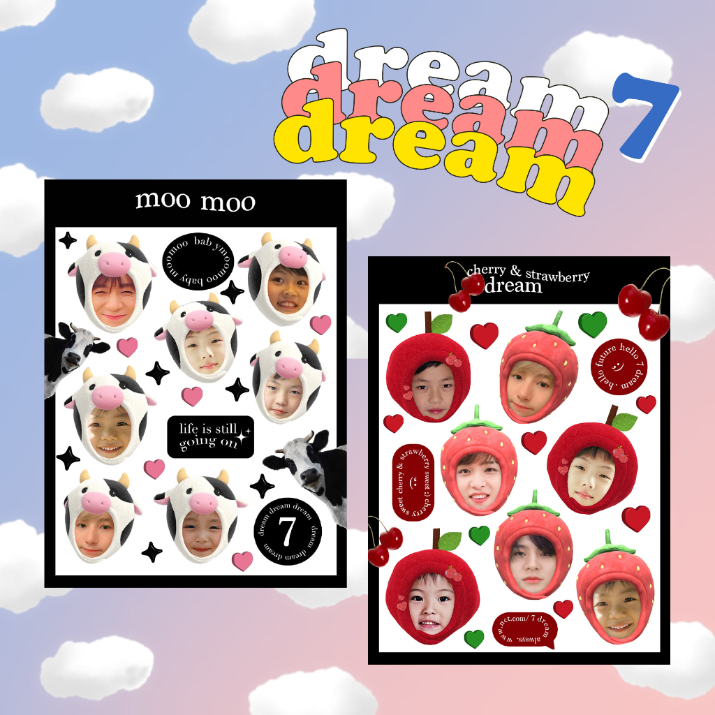 sticker net dream / สติ๊กเกอร์ nct dream 7 | Shopee Thailand