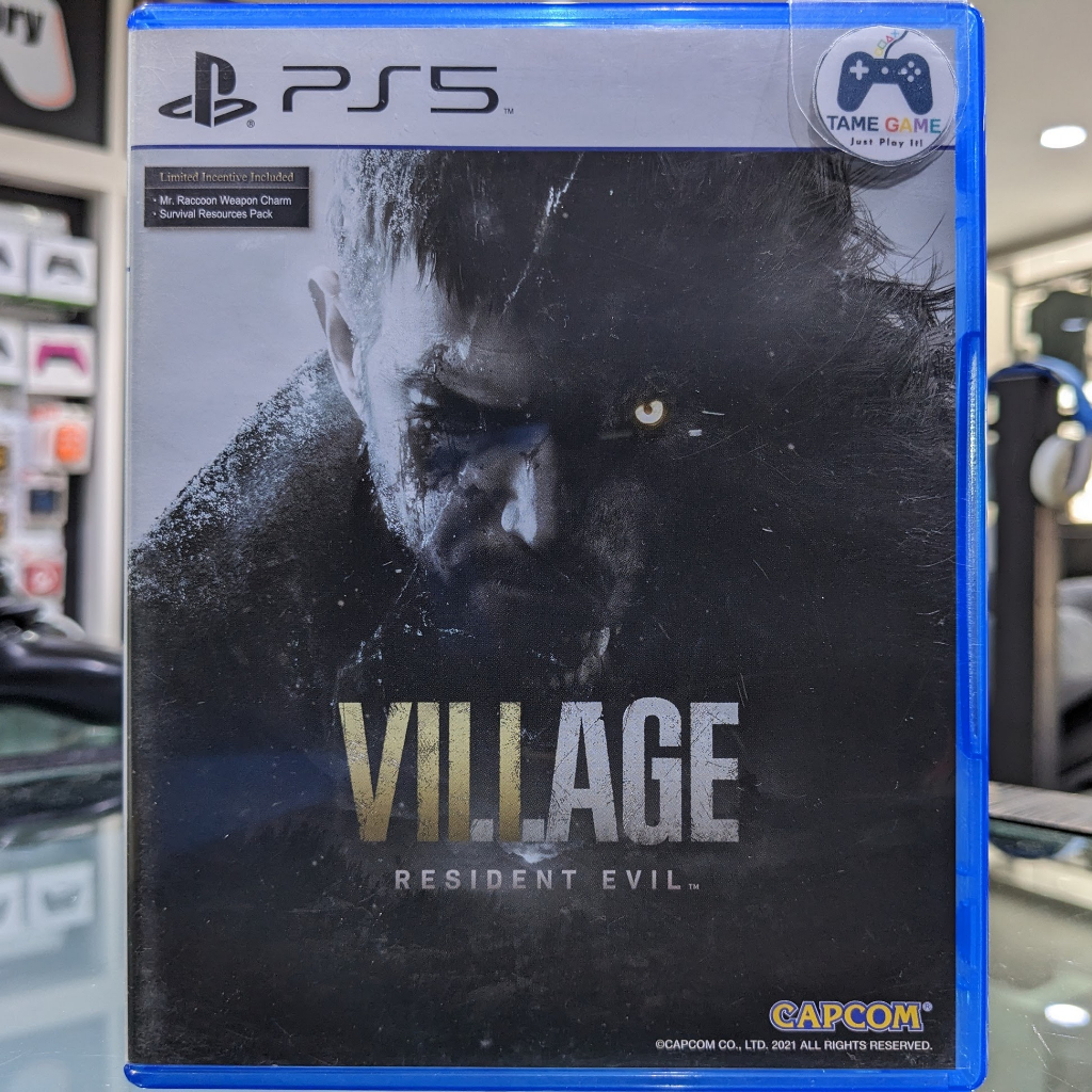 (ภาษาไทย) มือ2 PS5 Resident Evil Village แผ่นPS5 เกมPS5 มือสอง ...
