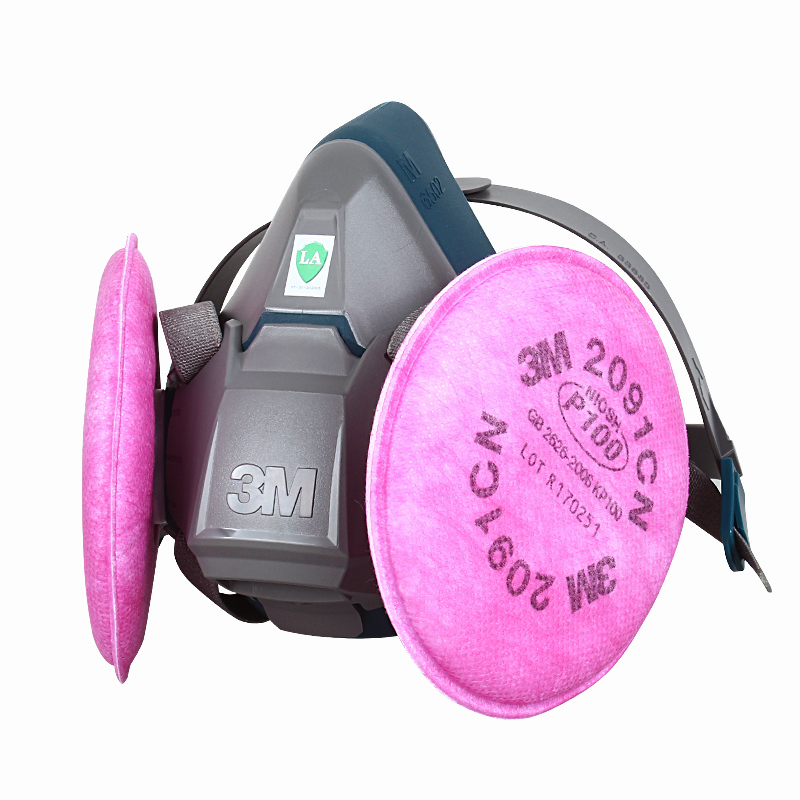 [การจัดส่งไทย] ของแท้3M 6502QL+2097+2091 P100 (1ห่อ บรรจุ2ชิ้น) แผ่นกรองฝุ่น แผ่นกรองไอ ฟูมโลหะ ...