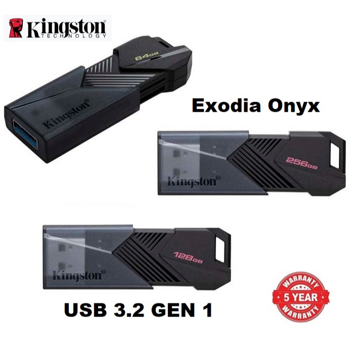 Kingston DataTraveler Exodia Onyx USB 3.2 GEN 1 มีให้เลือกขนาดความจุ ...