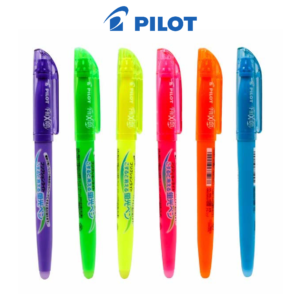 ปากกาไฮไลท์ลบได้ (สีสะท้อนแสง) PILOT FriXion Highlighter รุ่น SFL-10SL [S24] | Shopee Thailand