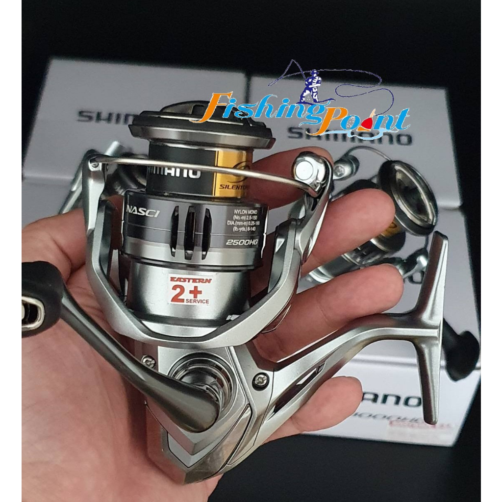รอกสปินนิ่งตีเหยื่อปลอม Shimano Nasci 2021 | Shopee Thailand