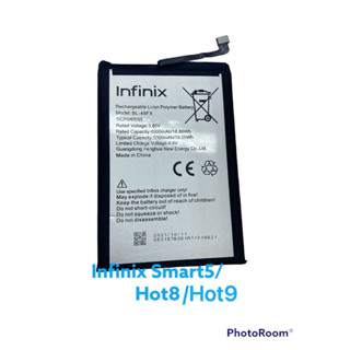 แบตinfinix hot8,hot9,hot9play hot10,hot10s hot10play,Hot11s note7 ,note11/12,smart4/smart7 ...