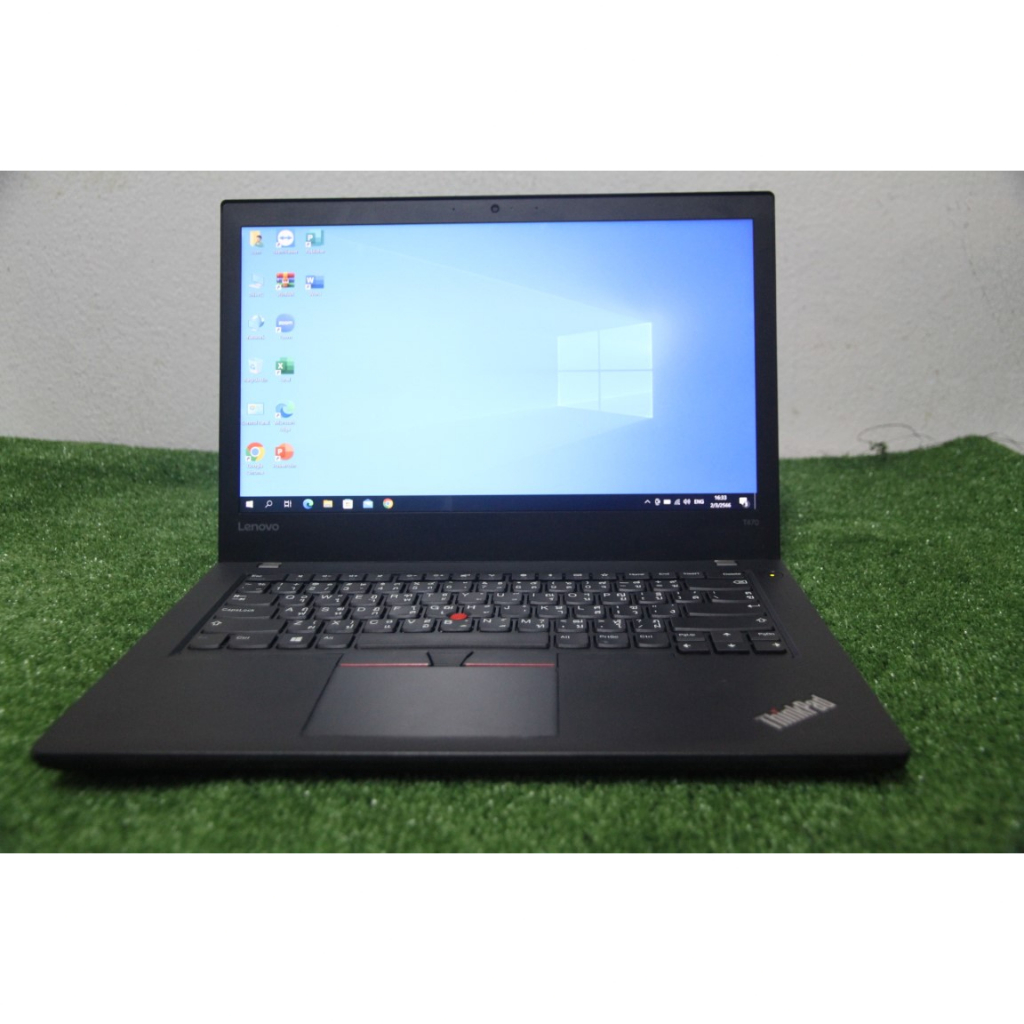 ขายโน๊ตบุ๊คสภาพสวยมาก Lenovo ThinkPad T470 เจน 7 แบตเก็บ แบต 2 ก้อน ...