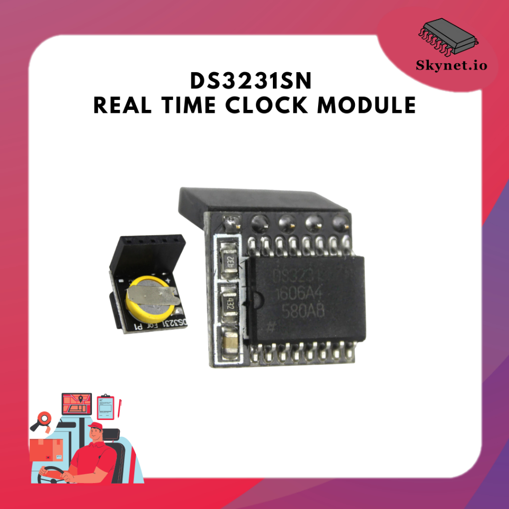 DS3231SN Real Time Clock Module for Raspberry Pi | Shopee Thailand