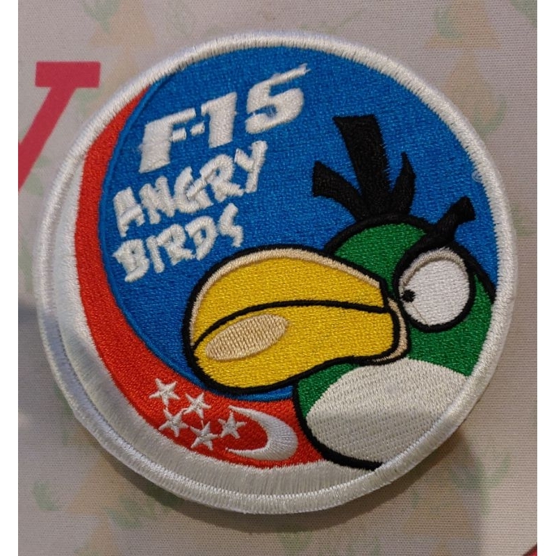 อาร์มกองทัพอากาศ F-15 ANGRY BIRDS Patch | Shopee Thailand
