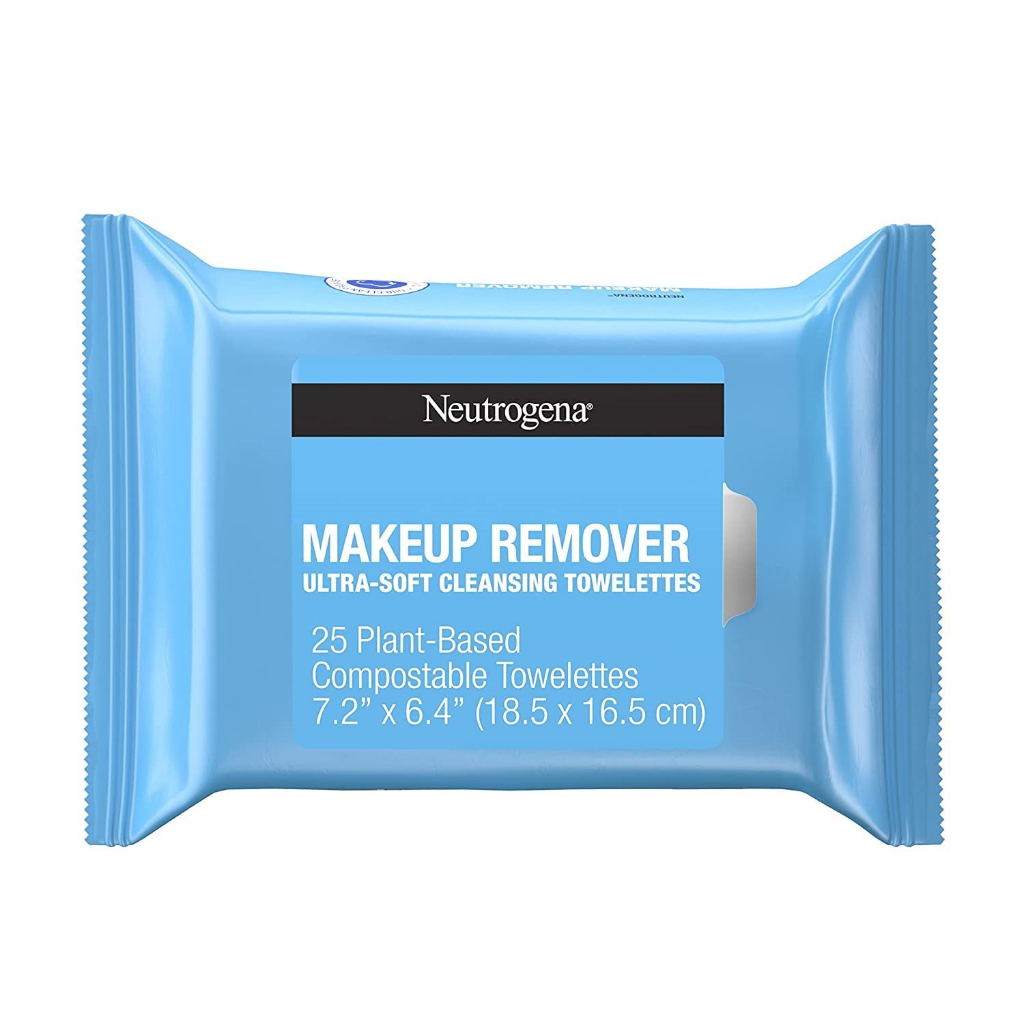 พร้อมส่ง ของแท้ Neutrogena Cleansing Makeup Remover Face Wipes (7/20/25/50 Wipes) | Shopee Thailand