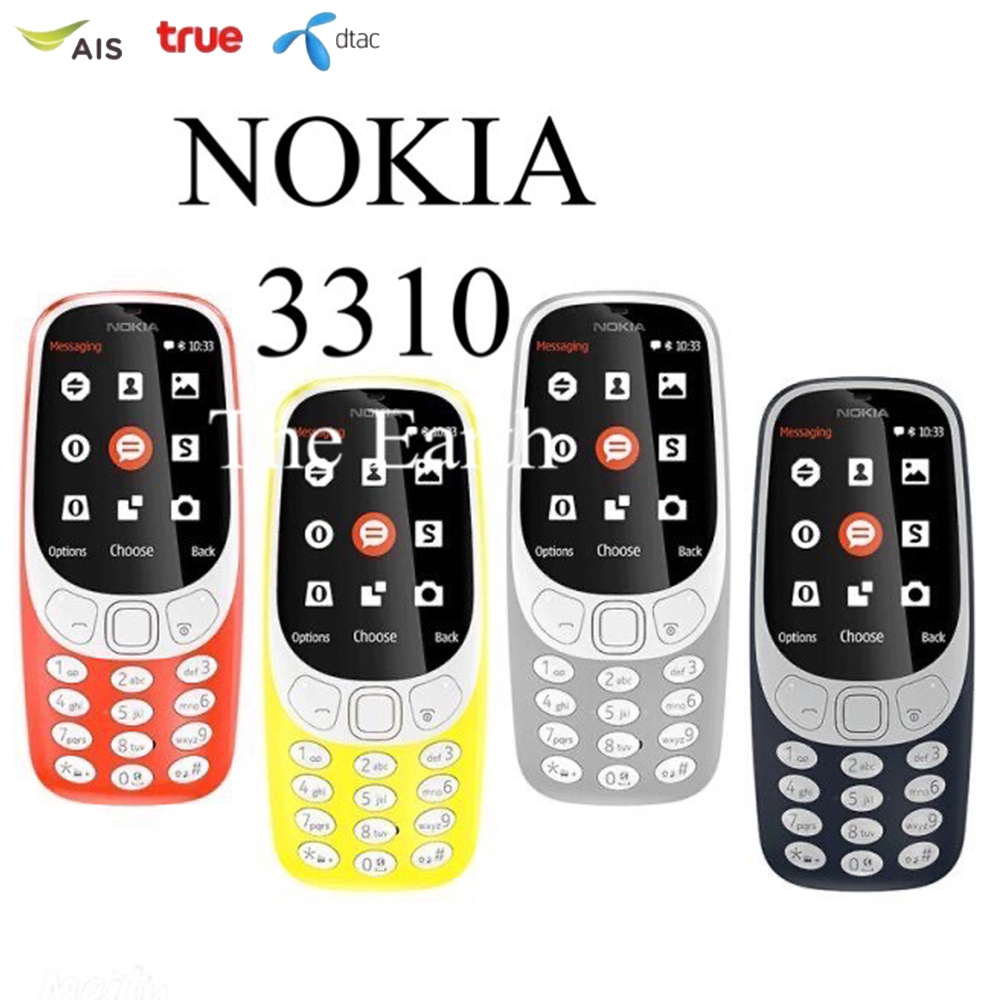 รุ่นล่าสุด มือถือ รุ่น N3310 หน้าจอใหญ่ 2.4 โทรศัพท์ปุ่มกด รองรับภาษาไทย ลำโพงเสียงดัง แบตทนทาน ...