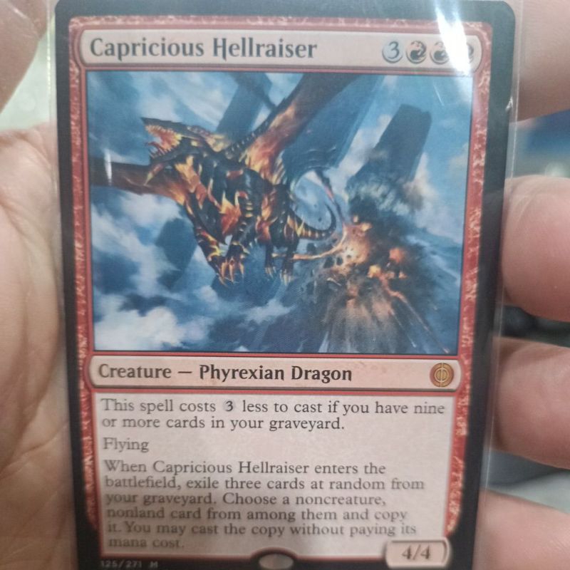 Capricious Hellraiser MTG Single Card | Shopee Thailand