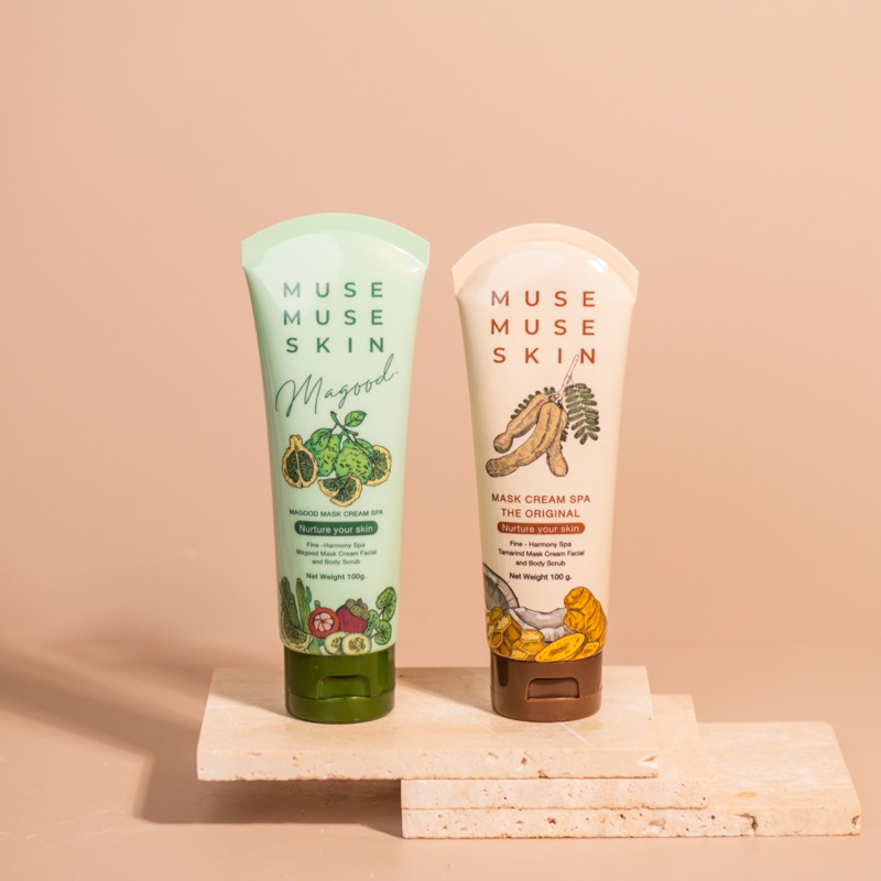 [ส่งฟรี+ลด50%ในไลฟ์] MUSE MUSE SKINมาร์คมะขาม มิวมิว มาร์ค มะขาม มะกรูด ...