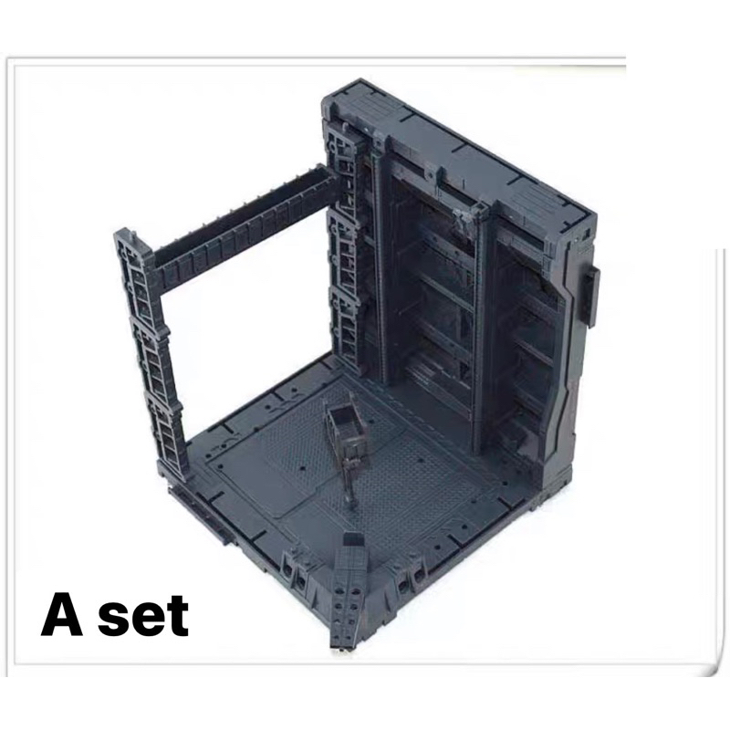 [CG Domain Base Action Base] โรงซ่อมกันดั้ม โรงซ่อมหุ่นยนต์ ฉากทรานฟอร์ ...