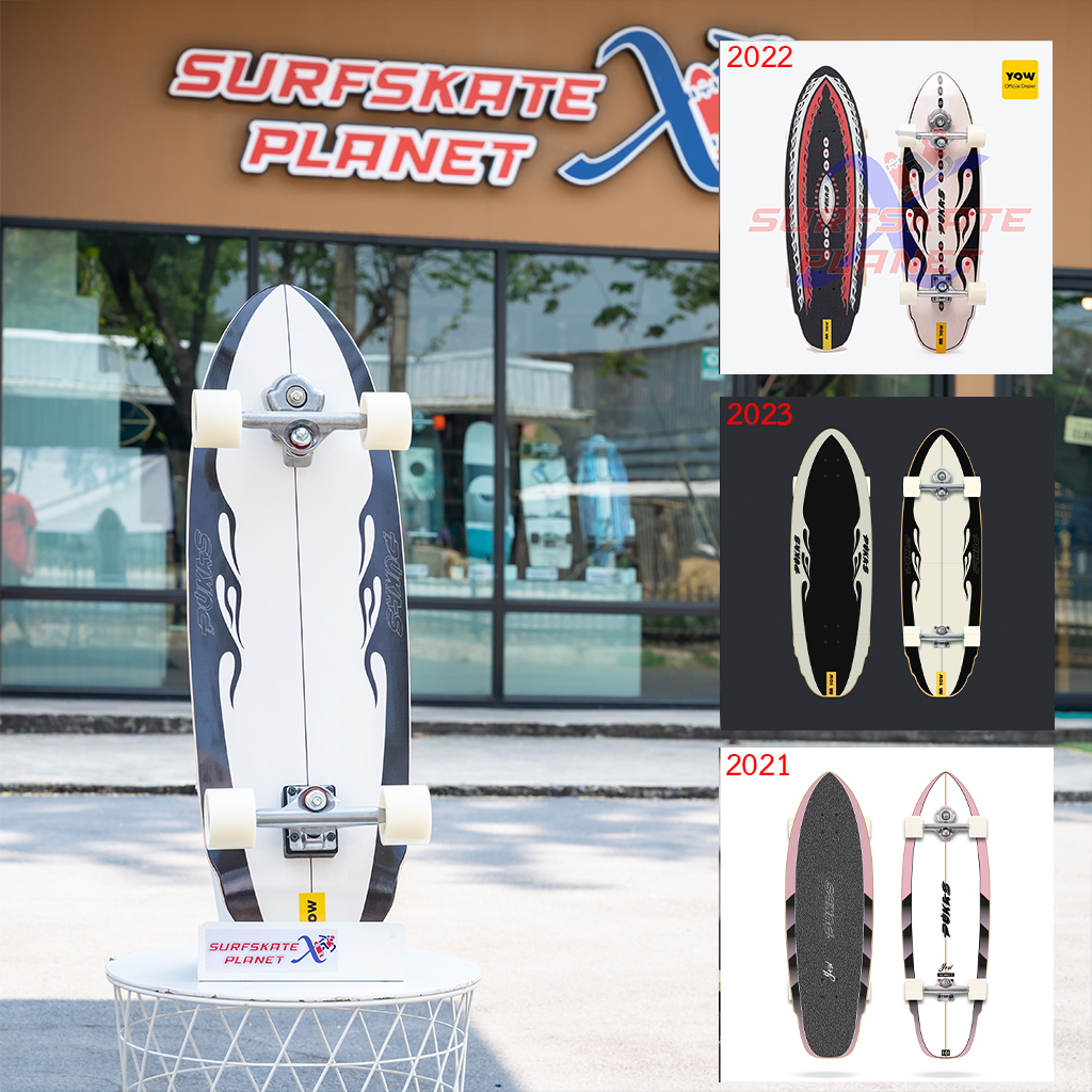 YOW Pukas Flame / Plan B / RVSH 33" 2021 - 2022 - 2023 - Surfskate ...
