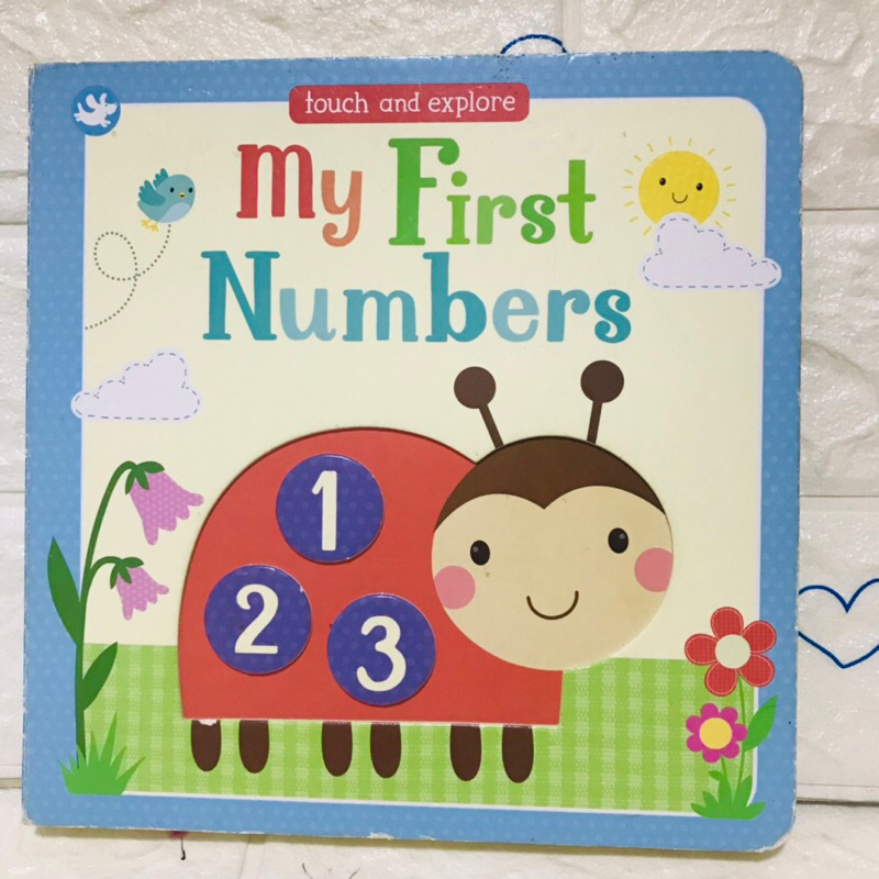 Touch and explore My First Numbers (board book ) | Shopee Thailand
