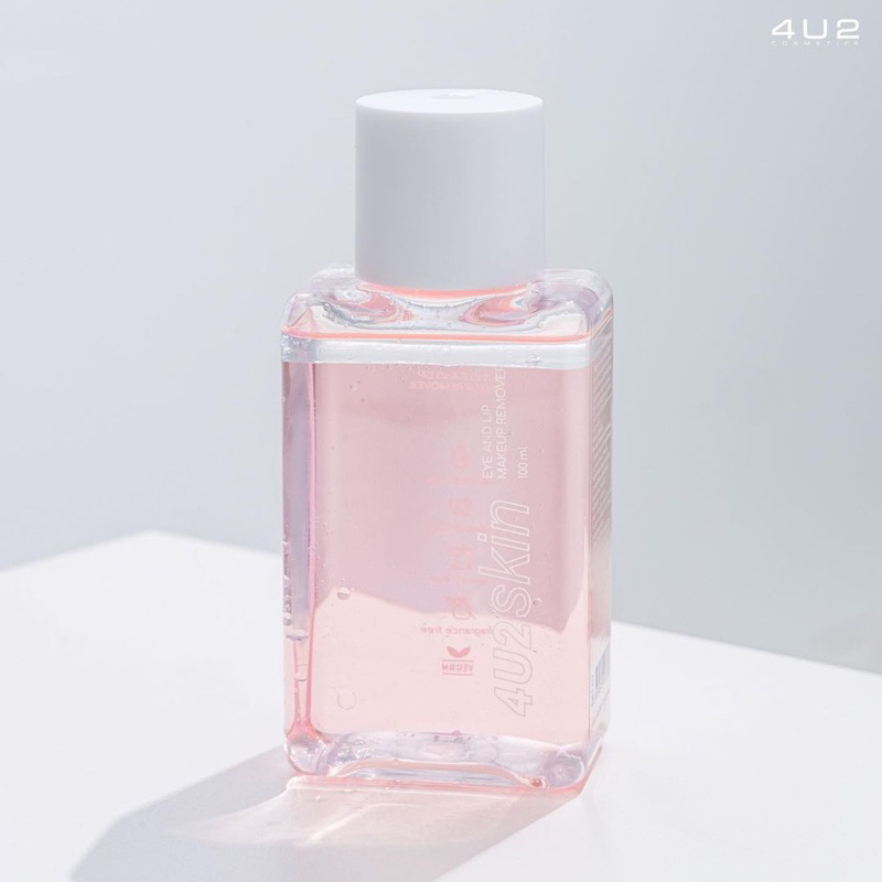 4U2 EYE AND LIP MAKEUP REMOVER รีมูฟเวอร์สูตรน้ำมันกึ่งน้ำ สำหรับล้าง ...