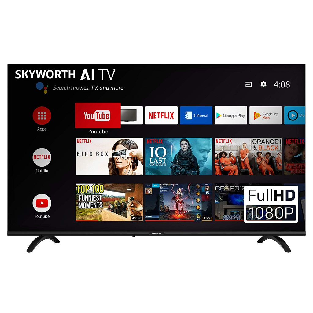 🔥ขายดีมาก🔥SMART TV SKYWORTH 42 นิ้ว AI TV Andriod 9 | Shopee Thailand