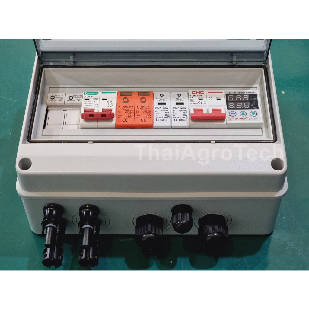 WorldSunlight ตู้คอมบายเนอร์เอซีดีซีแบบ 1 สตริงสำหรับระบบโซล่าเซลล์ AC-DC Combiner Box 1String ...