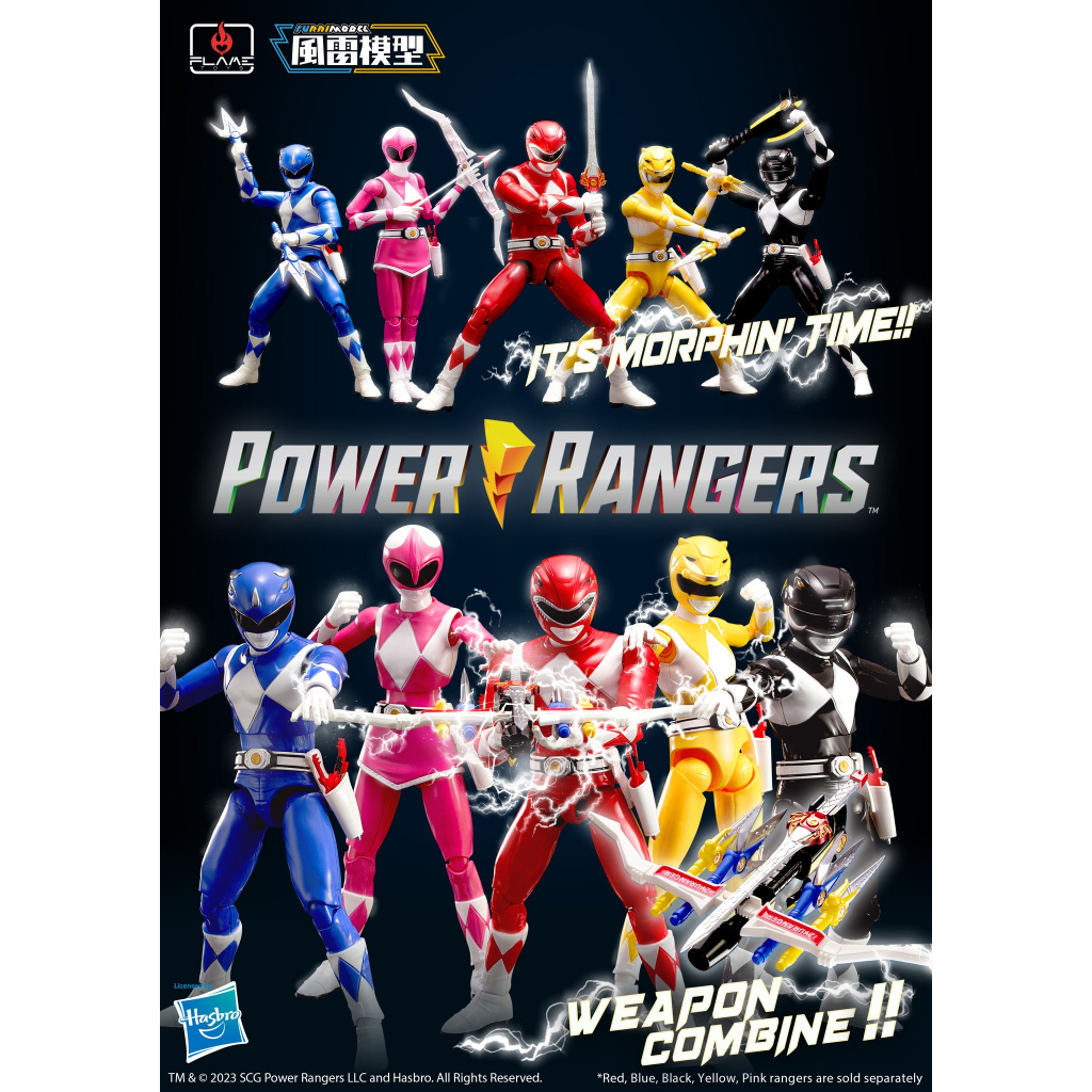 Flame Toys [Furai Model] Power Rangers Set5 | Shopee Thailand