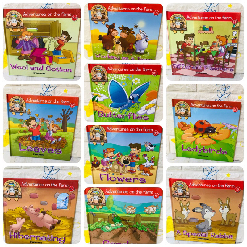 My Animal Farm Read Learn Play : Adventures on the farm หนังสือฝึกหัด ...