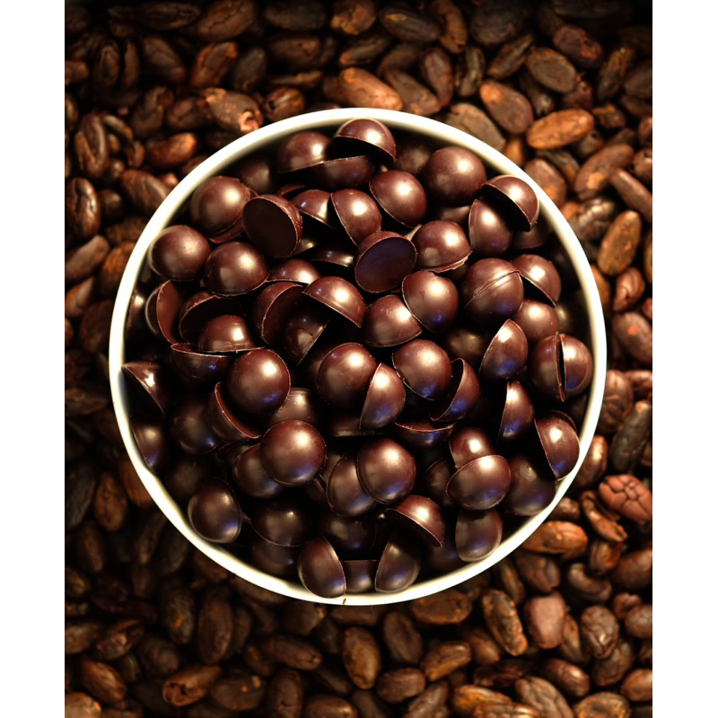 โกโก้แมส Cocoa Mass Dark Chocolate สำหรับชงดื่ม,ทานเล่น ขนาด 250g. ชง ...