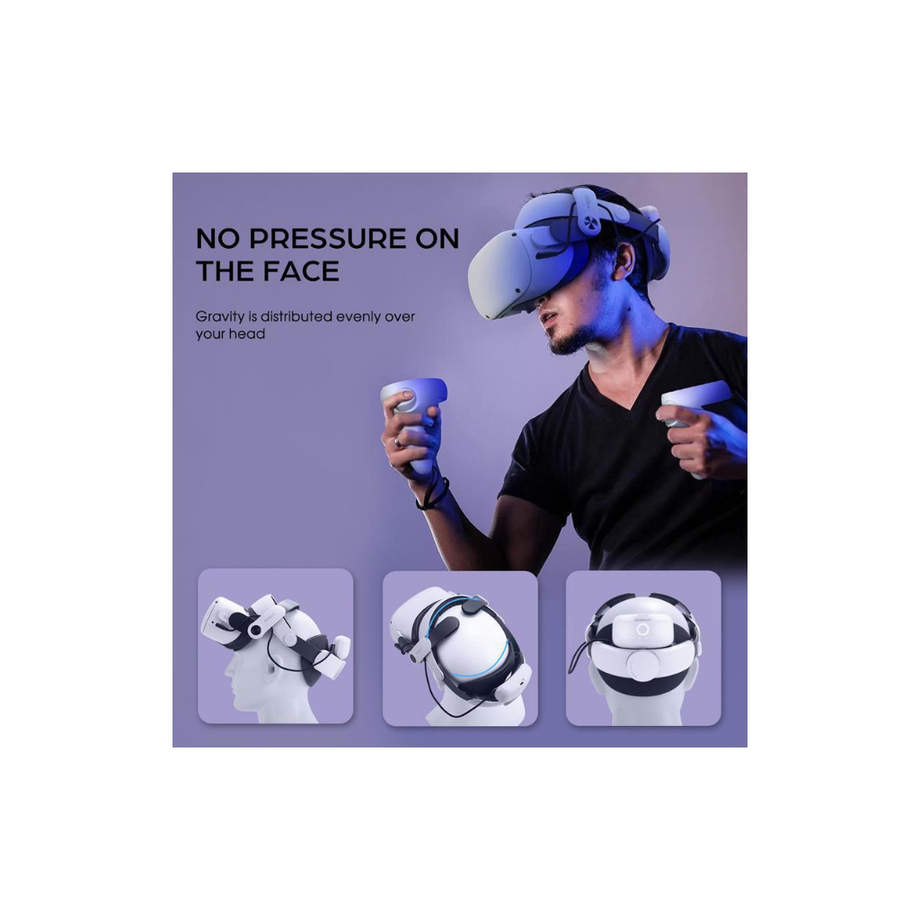 BOBOVR M2 Pro Plus Battery Pack Head Strap *สำหรับ Quest 2 เท่านั้น ...