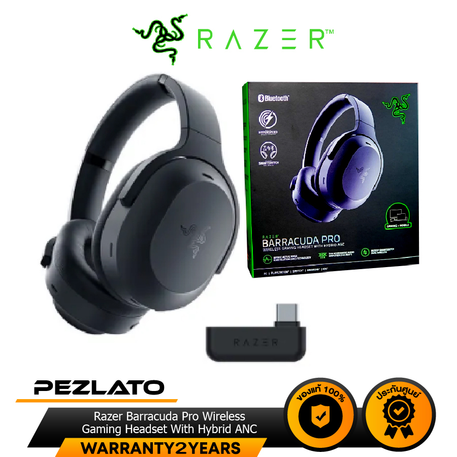 Razer Barracuda Pro Wireless Gaming Headset With Hybrid ANC | Shopee ...