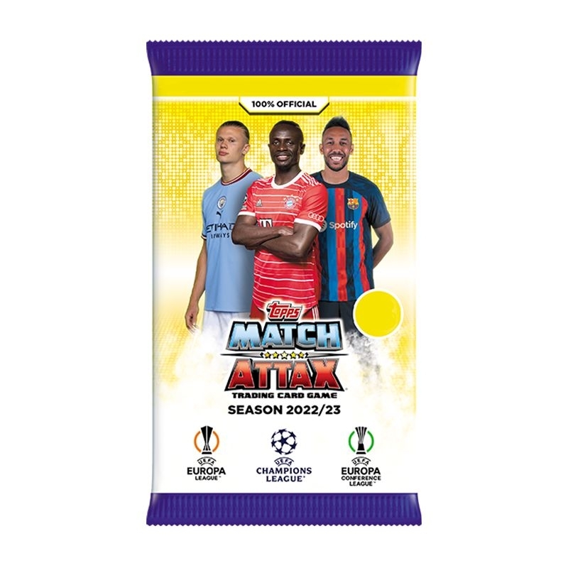 Topps Match Attax 22/23 Promo Pack (5 Cards) Limited Card Guaruntee ...