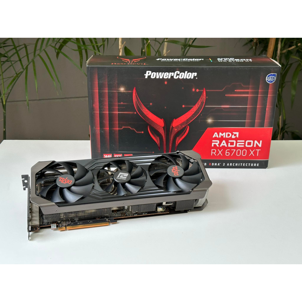 PowerColor 6700xt 12gb Red Devil GDDR6 | Shopee Thailand
