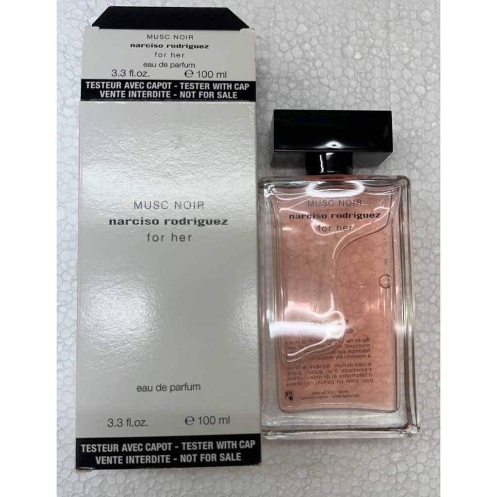 Narciso Rodriguez For Her Musc Noir 100 EDP กล่องเทสเตอร์ (เช้คสต้อคทาง ...