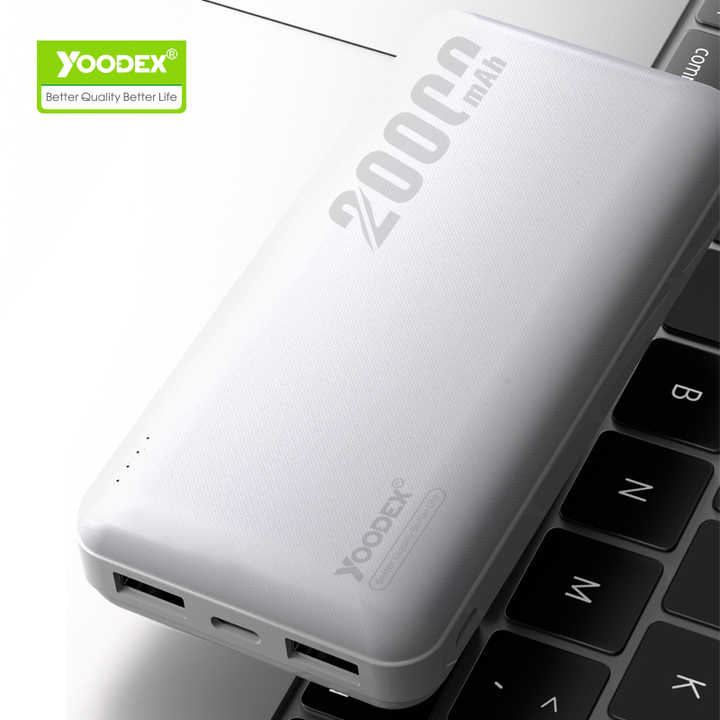 Powerbank Yoodex E12 ของแท้100% 20000mah แท่นชาร์จ พาวเวอร์แบงค์ ชาร์จ ...