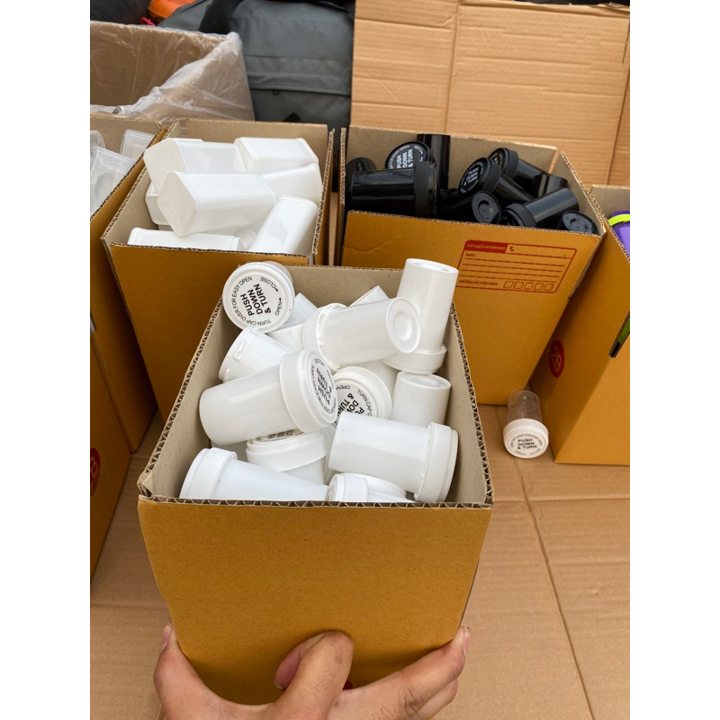กระปุกกัญชา PUSH DOWN TURN 100-500 pc / เก็บกลิ่น / ศูนญากาศ / กันเด็ก ...