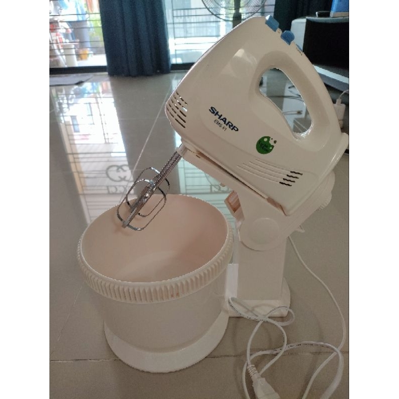 เครื่องผสมอาหารsharpรุ่นEMS-51มือสองใช้งาน2ครั้ง | Shopee Thailand