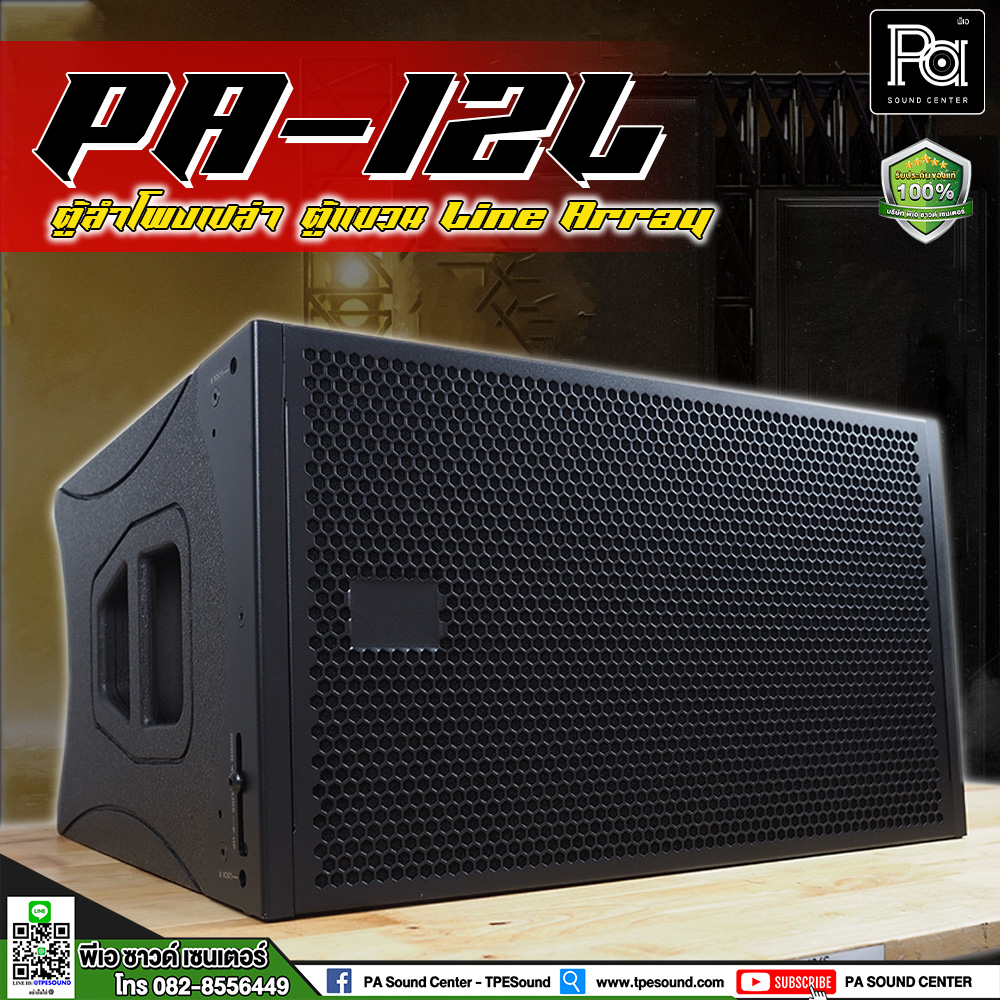 PA-12L ตู้แขวน PA12L Line Array 12 นิ้ว ตู้ลำโพงแขวนเปล่า Line Array ...