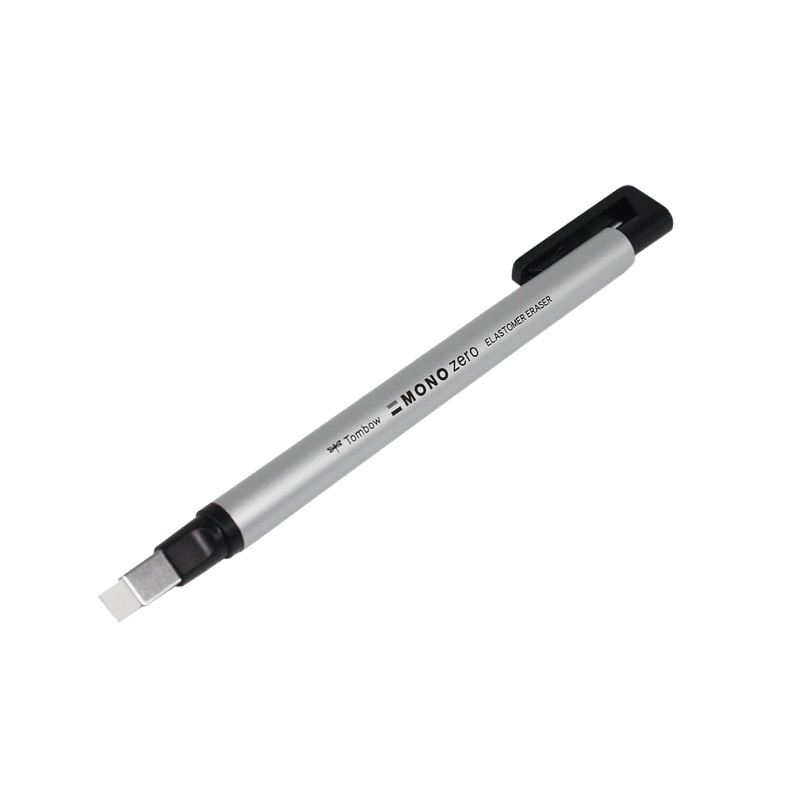 TOMBOW MONO ZERO Fine-Tip Elastomer Eraser ยางลบหัวเล็ก 2.5x5mm ...