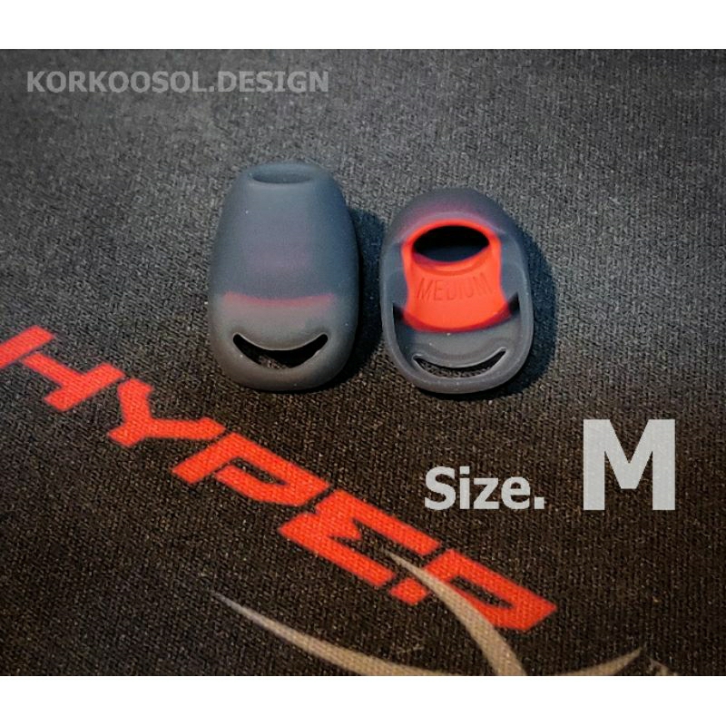 🔥Hot sale จุกหูฟัง HyperX Could Earbuds Ear Tips จุกซิลิโคน 3คู่ S M L ...