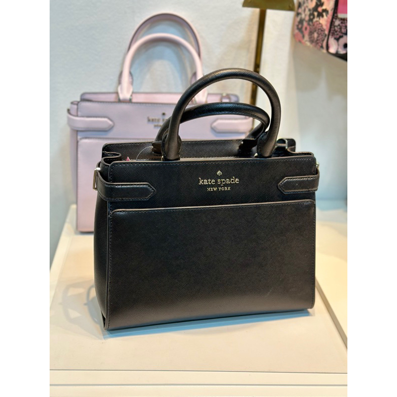 Kate spade staci colorblock medium satchel ใบกลาง มีหลายสี | Shopee ...