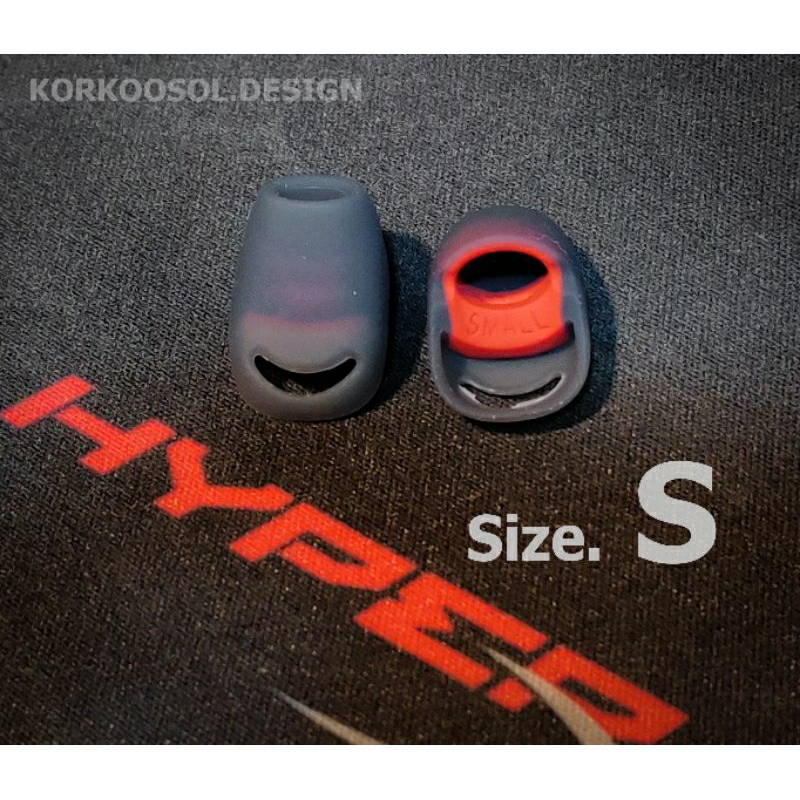 🔥Hot sale จุกหูฟัง HyperX Could Earbuds Ear Tips จุกซิลิโคน 3คู่ S M L ...