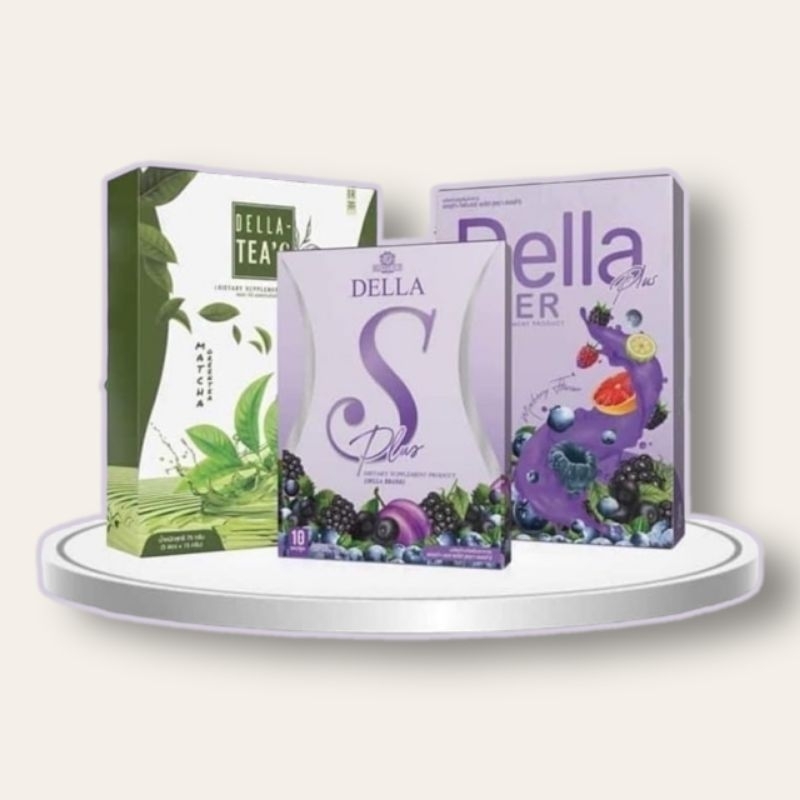 เดลล่าเอส DELLA S & DELLA FIBER & DELLA TEA'S | Shopee Thailand
